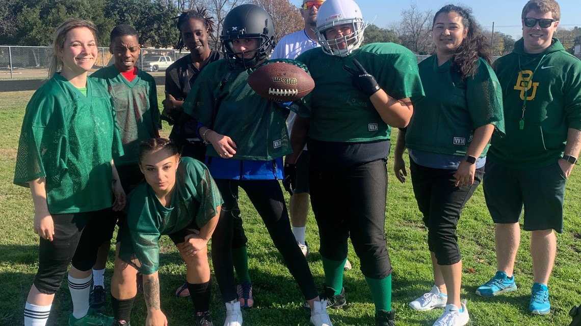 Waco has its first female contact football team | kcentv.com