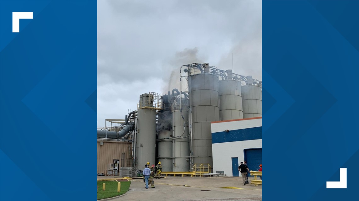 Temple Fire & Rescue responds to fire at local Pactiv Inc. plant ...