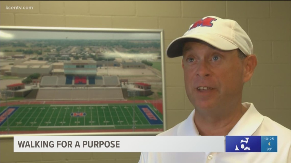 Midway's Jason Kramer Walks for a Purpose | kcentv.com