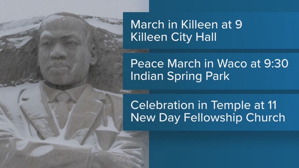 MLK Day Celebrations Across Central Texas: Marches, events and closures ...