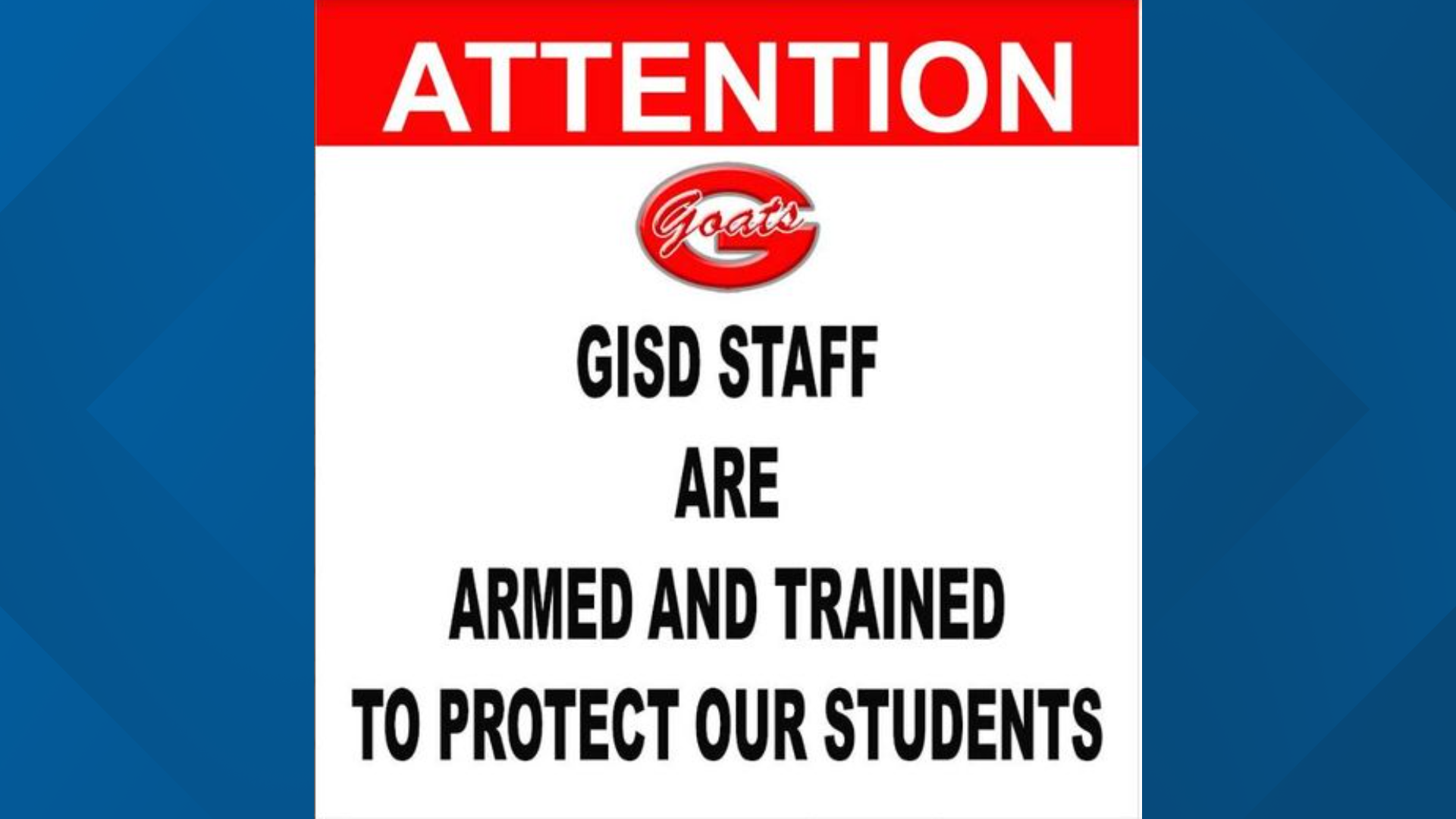 Groesbeck Texas News | Signs installed notifying armed 'guardians ...