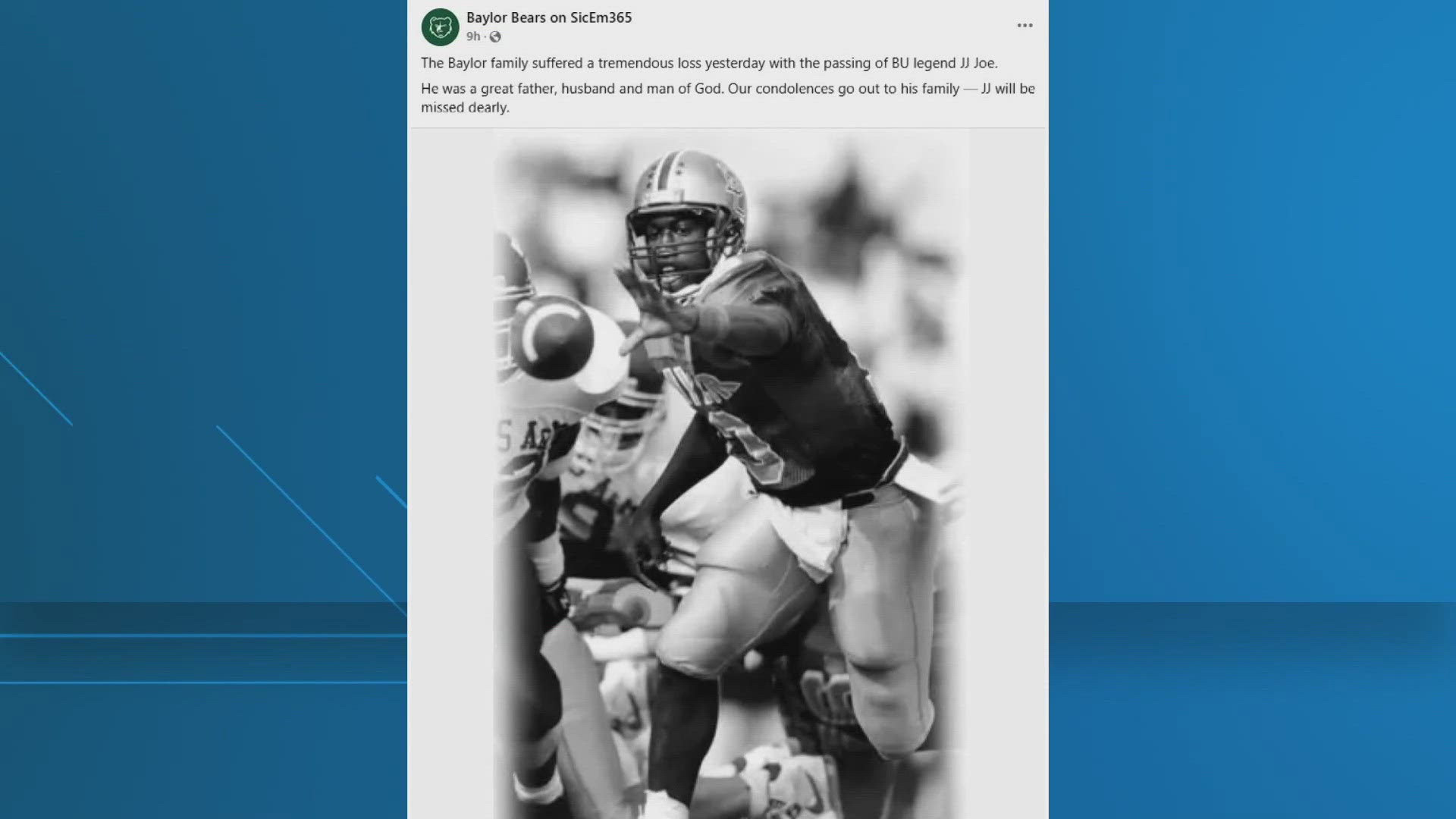 Arlington Lamar, Baylor legend J.J. Joe dies at 54, university ...