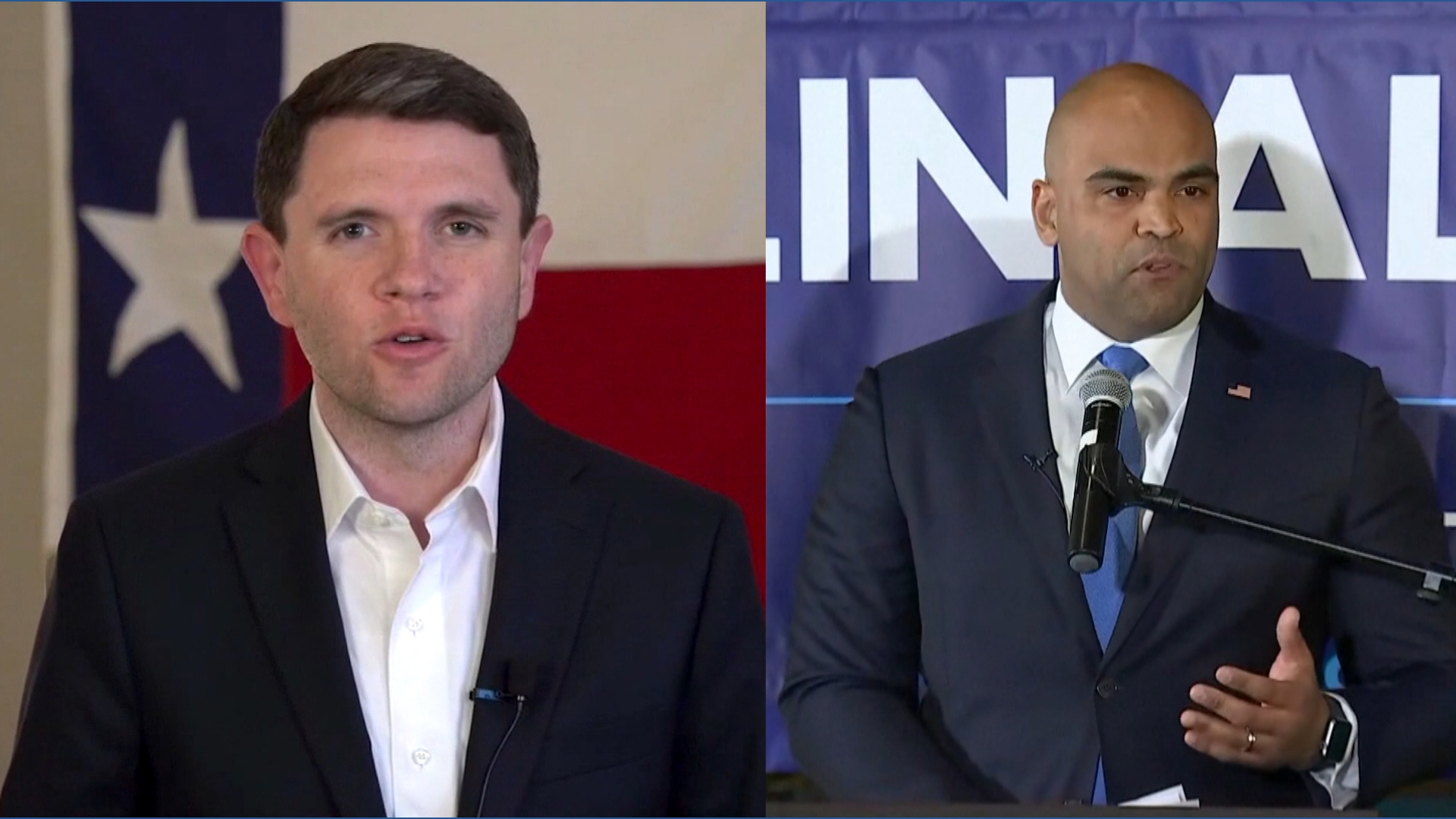 Colin Allred, James Talarico campaigns for Texas Senate seat | kcentv.com