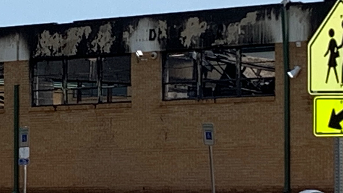 Crews work to determine cause of G.W. Carver Middle School fire ...