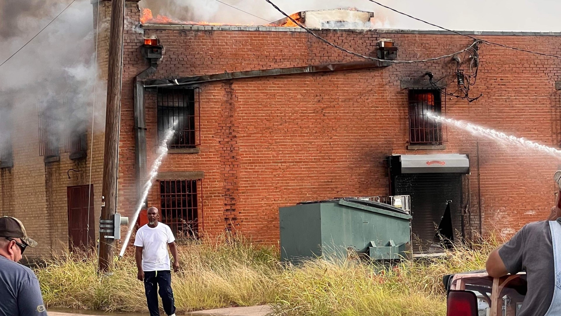 Downtown Marlin fire causes hazardous conditions, area shut down ...