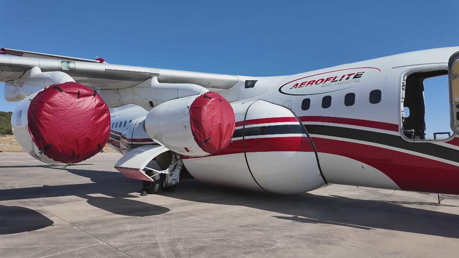Texas A&M Forest Service air tankers ready to fight wildfires from ...