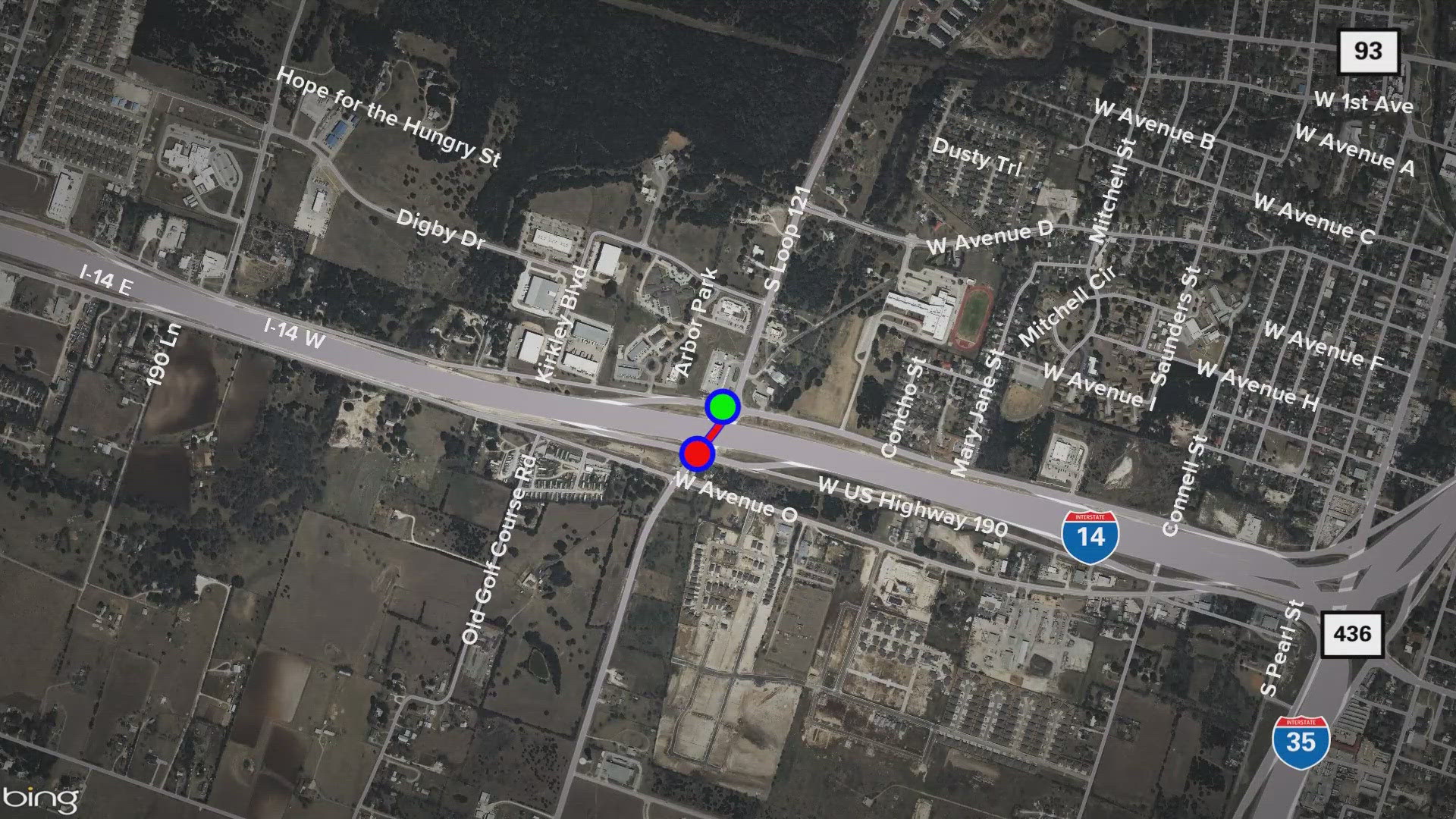 Overnight work to shut down State Loop 121 under Interstate 14 | kcentv.com