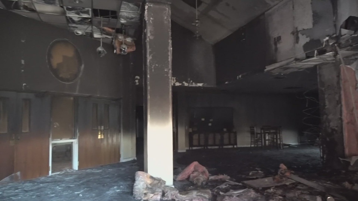 Congregation stays hopeful after fire damages a historic church in ...