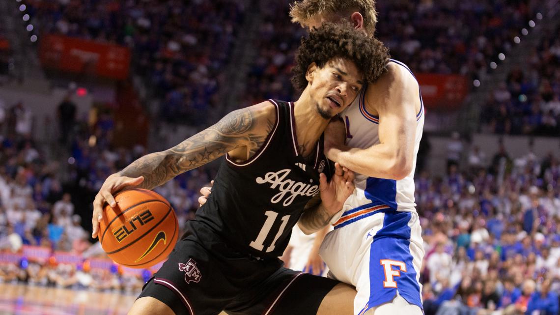 No. 12 Texas A&M struggles to score in 89-70 loss at No. 3 Florida ...