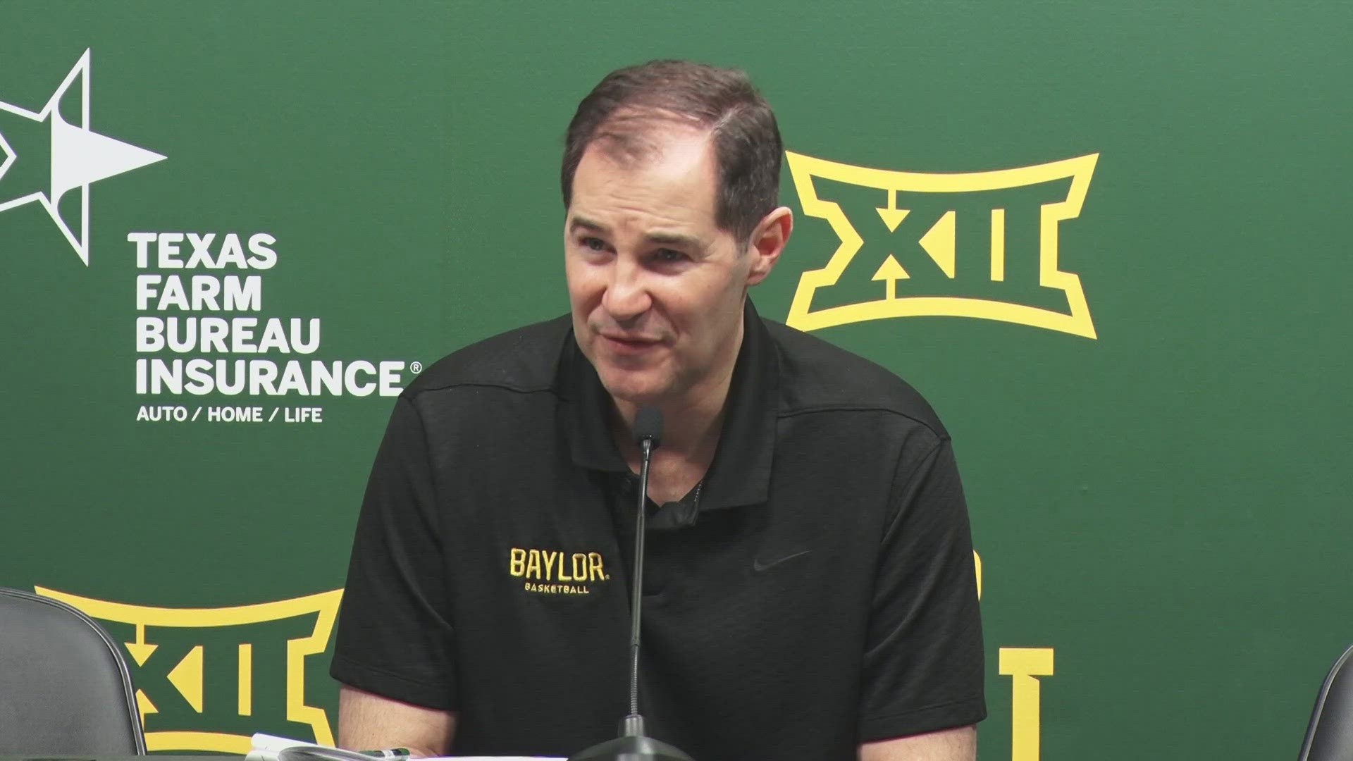 Scott Drew previews Baylor's trip to the NCAA tournament at press ...