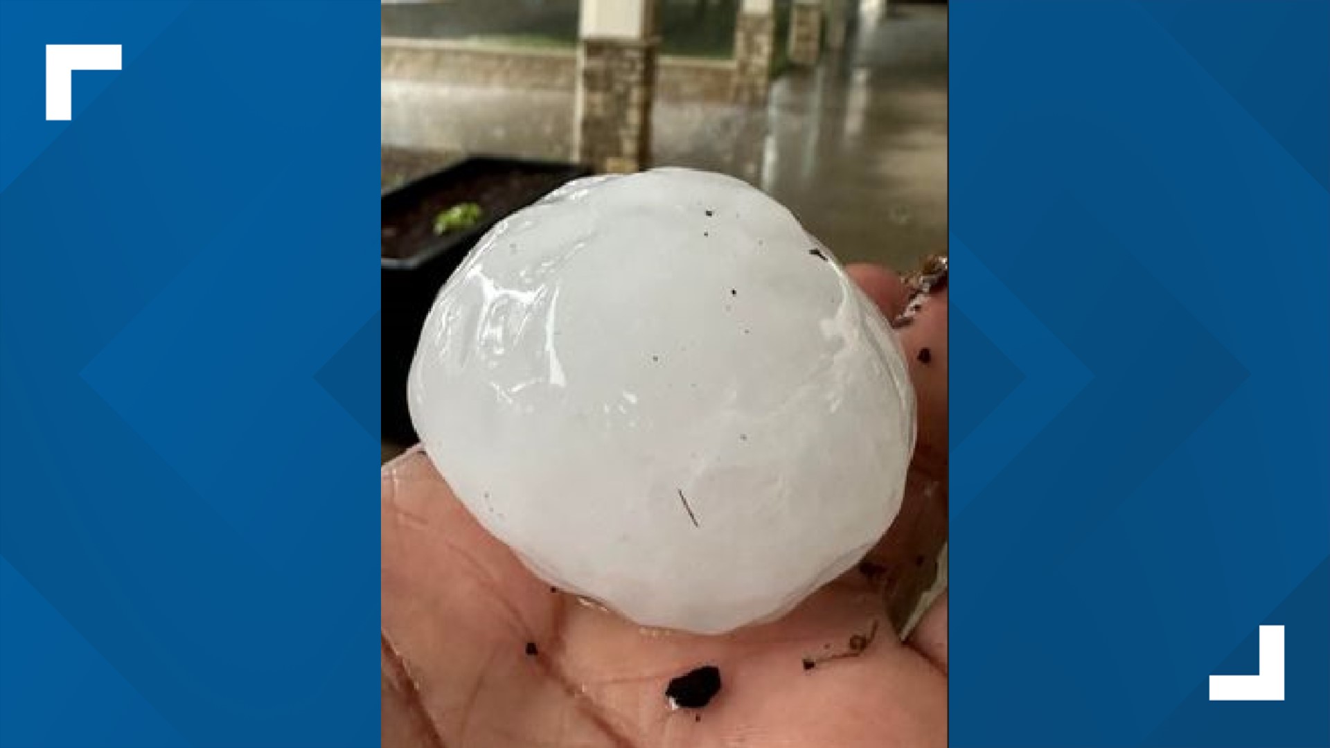 Central Texas hit with massive hail | kcentv.com