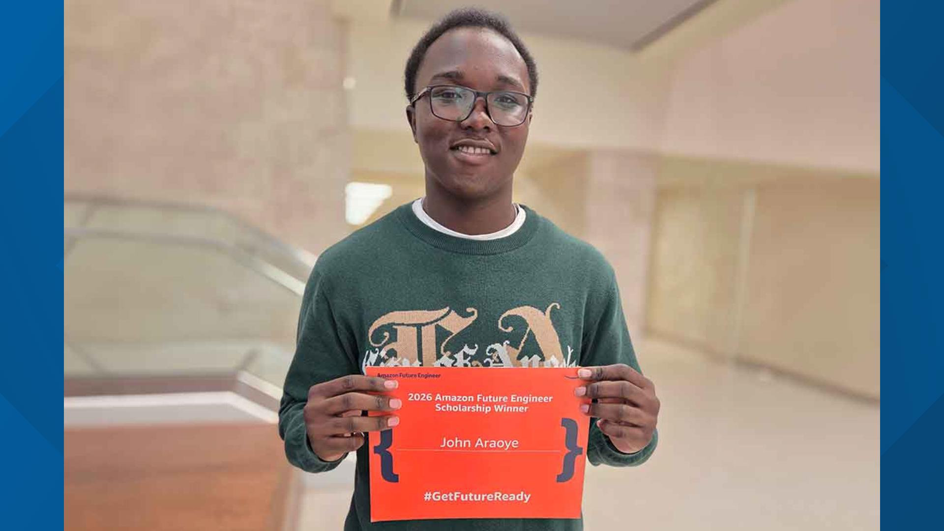 Midway ISD senior awarded Amazon Future Engineer Scholarship | kcentv.com