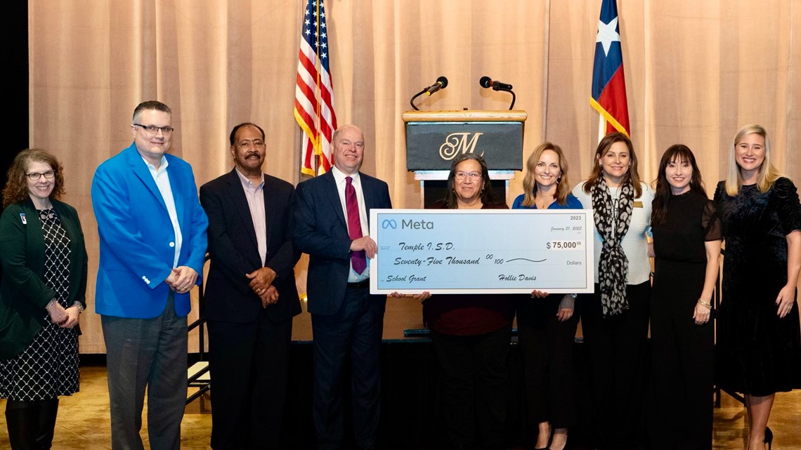 Temple ISD given $75,000 from Meta to support STEM programs | kcentv.com