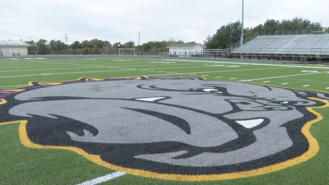 Marlin, Texas ISD Legion Field damaged on New Year's Eve | kcentv.com