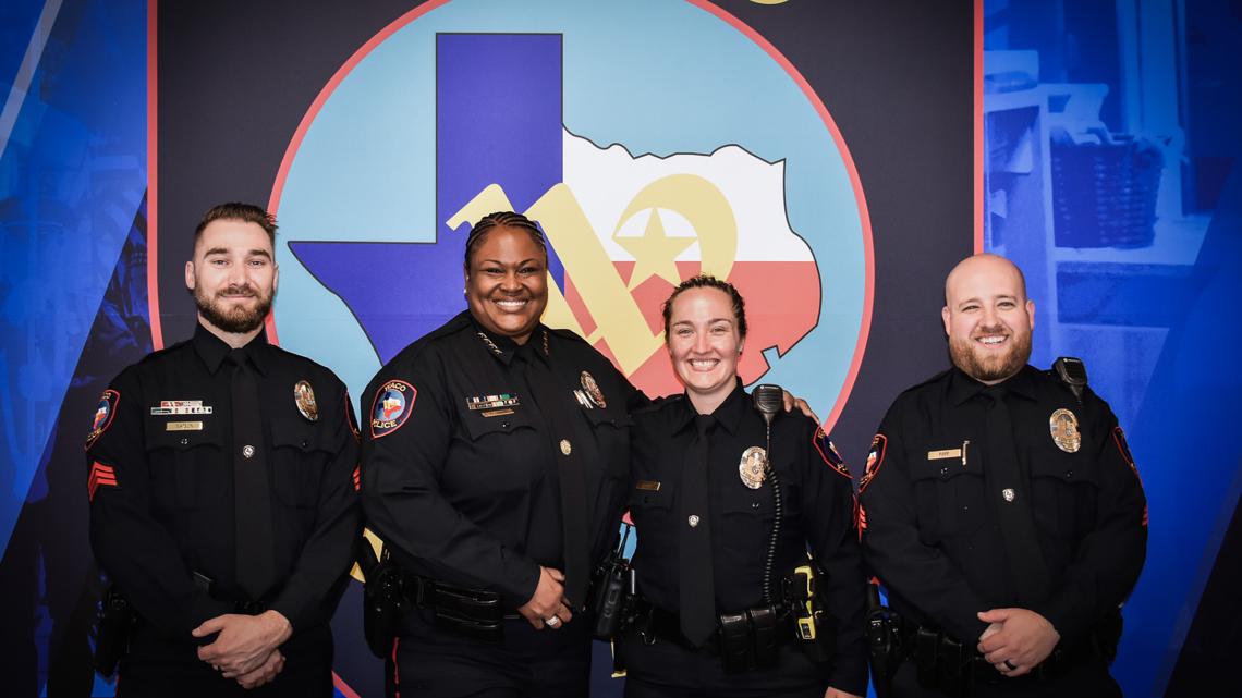Waco Police Department announces promotions, welcomes new officers ...
