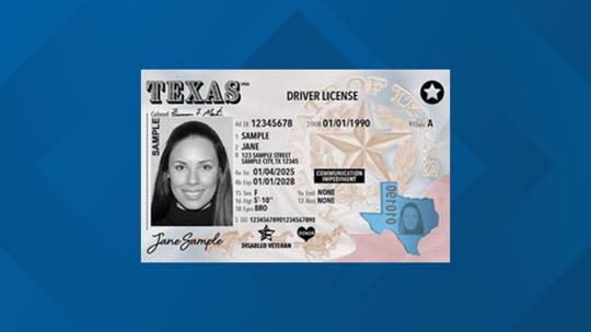 Texas introduces newly redesigned driver license and ID cards | kcentv.com