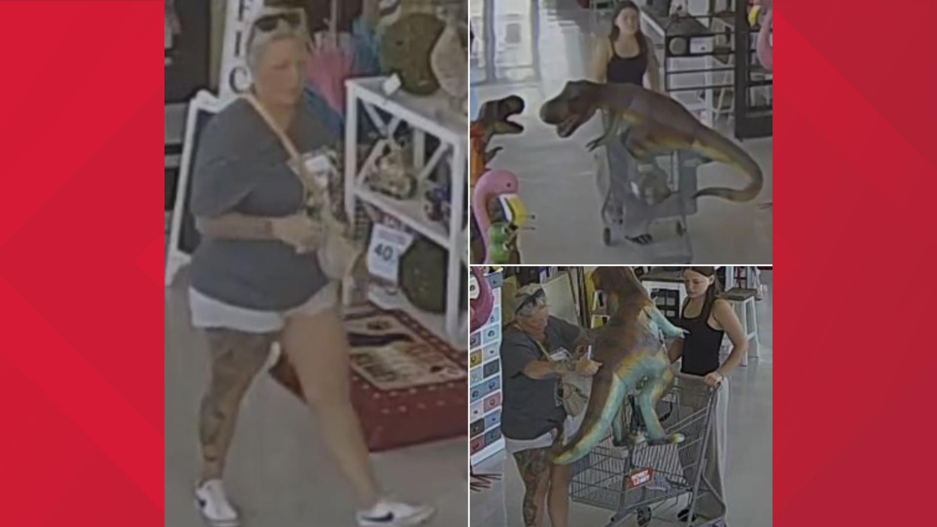 Jurassic Theft: Suspects sought after dino disappears from Temple Hobby ...