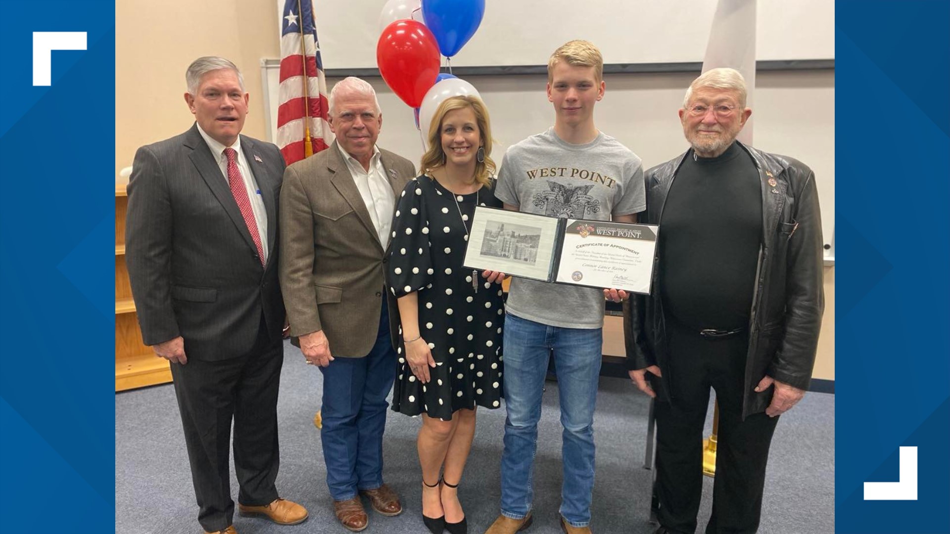 Central Texas teen receives suspried acceptance into West Point ...