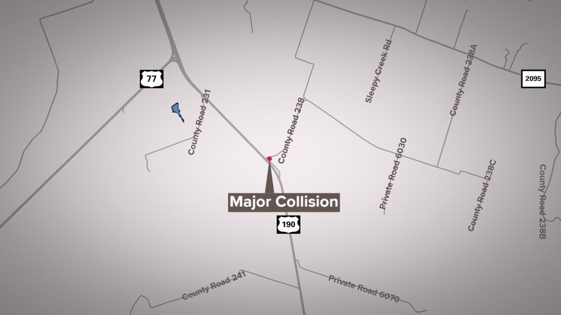 Road reopened after 'major collision' near Cameron | kcentv.com