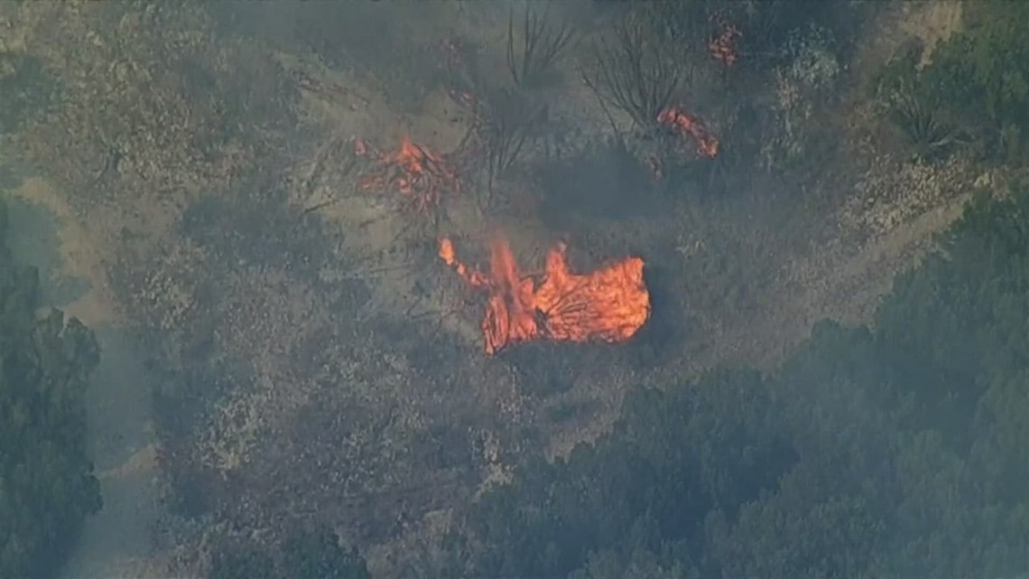 Nine active wildfires in Texas | kcentv.com