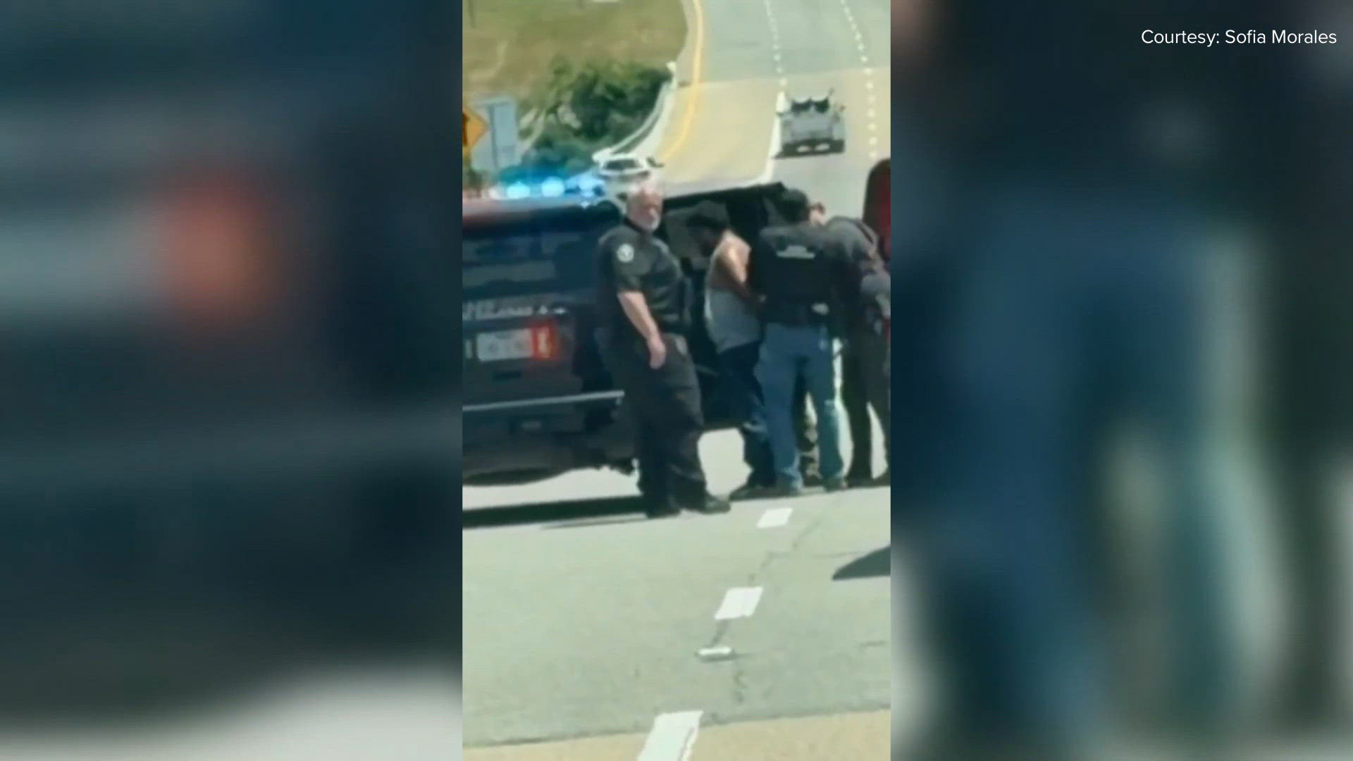 Two people in custody after multi-agency police chase ends in Temple ...