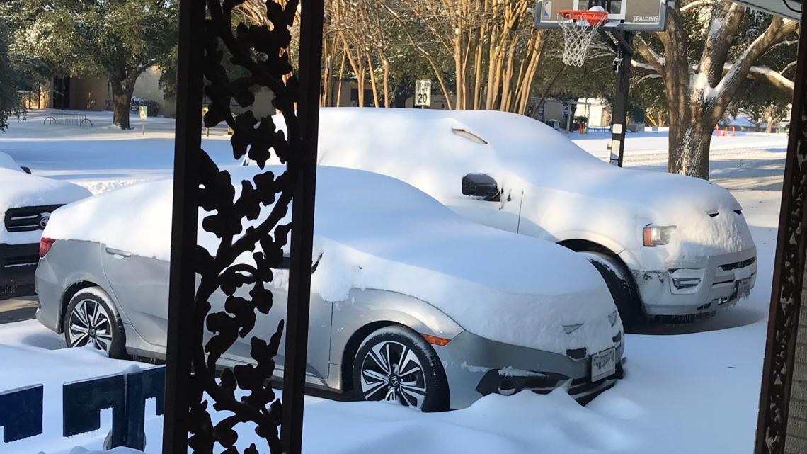 Pictures: Snowfall seen across Central Texas in 2021 | kcentv.com