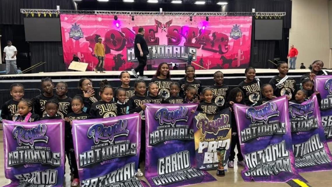 Central Texas cheer team 'Rising Stars 3LIT' earns spot at Allstar ...