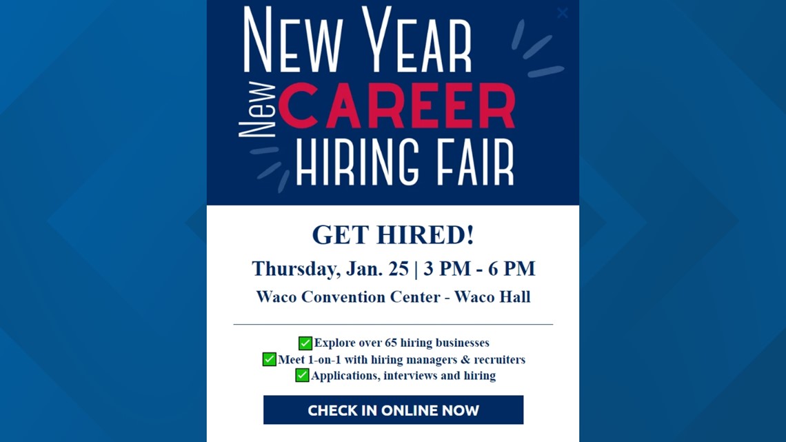 Waco, Tx News | Workforce Solutions hosting hiring fair | kcentv.com