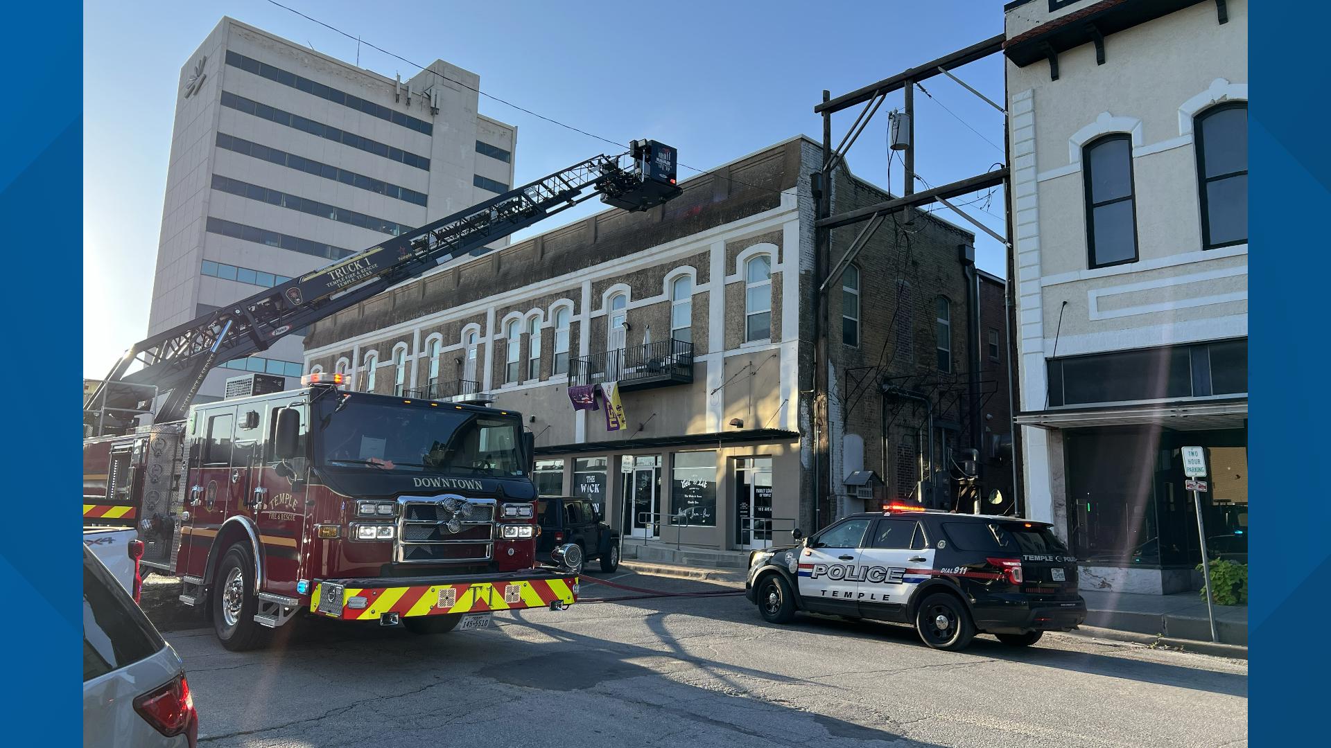 Temple, Texas Fire, Police, EMS respond to downtown Temple alarms ...
