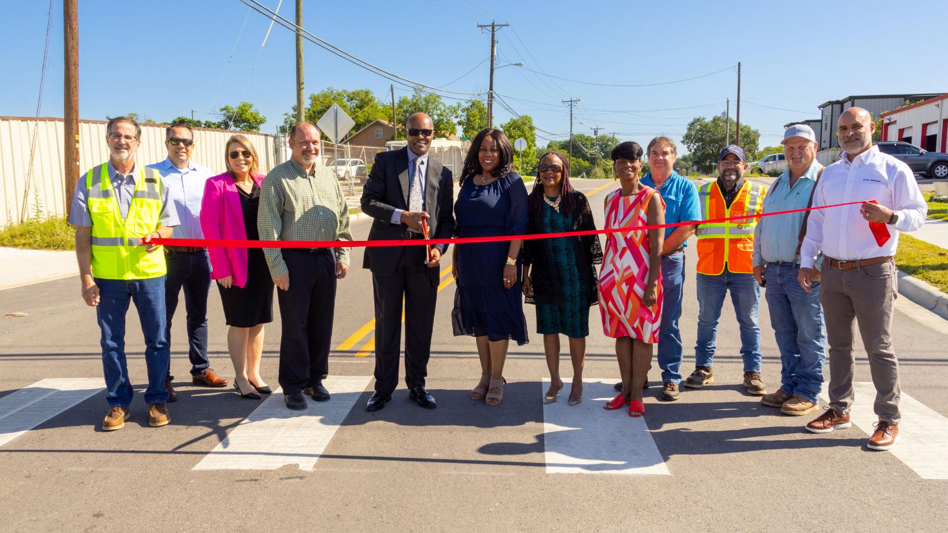 Killeen celebrates reopening of Gilmer Street after redevelopment ...