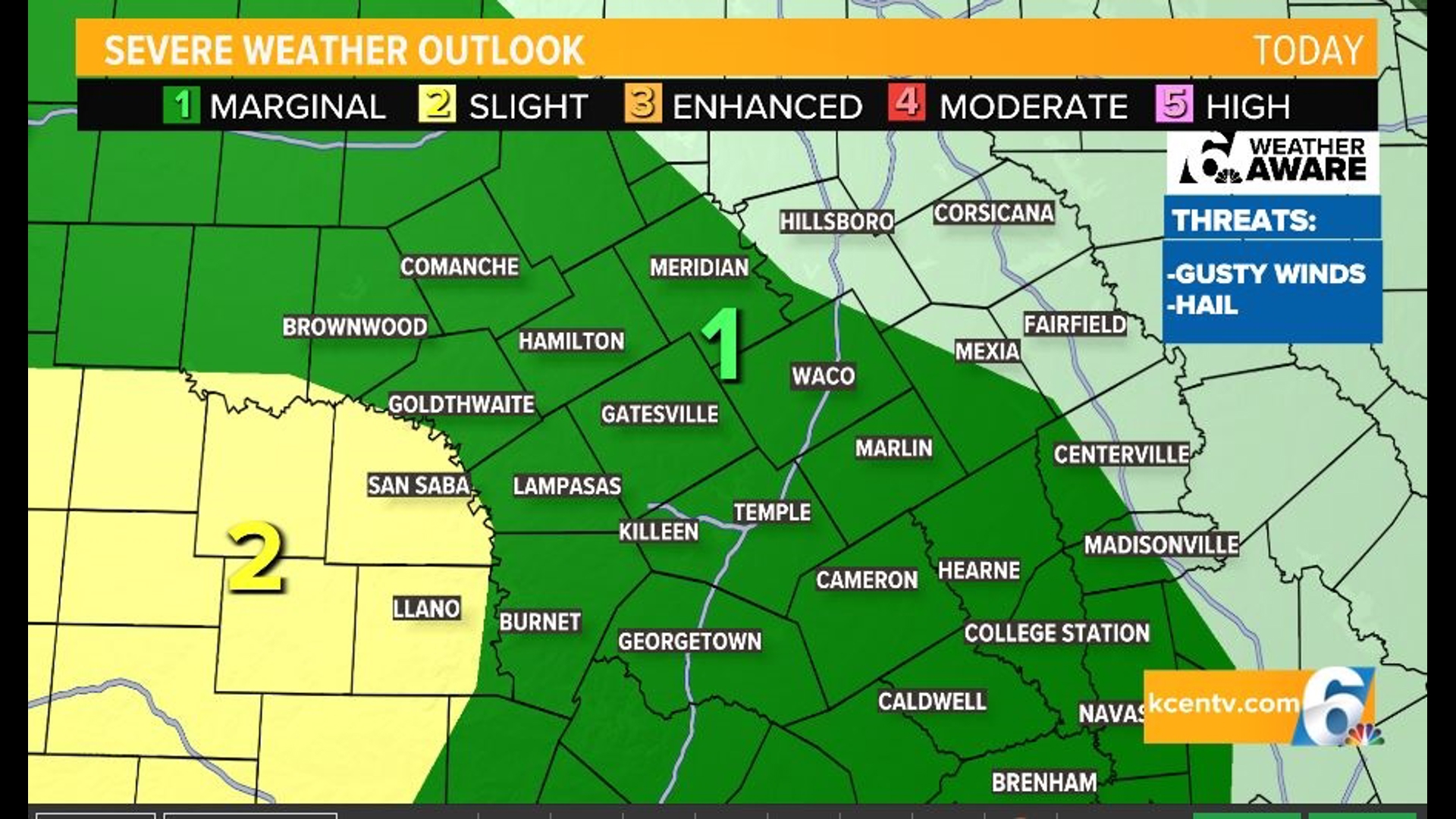 Hourly Forecast on KCENTV in Waco | kcentv.com