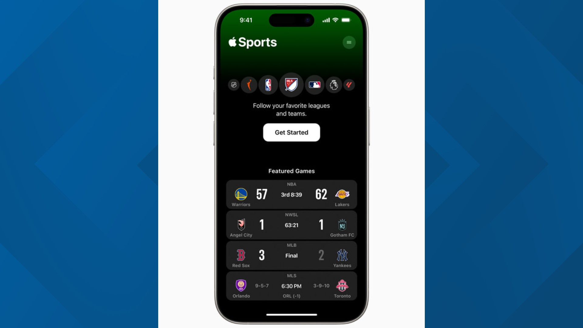 Apple Sports | Apple launches score-tracking app | kcentv.com