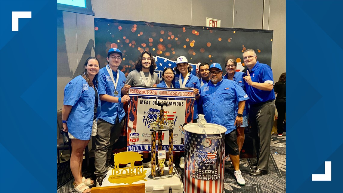 Texas News | Temple High School BBQ Team wins second place | kcentv.com