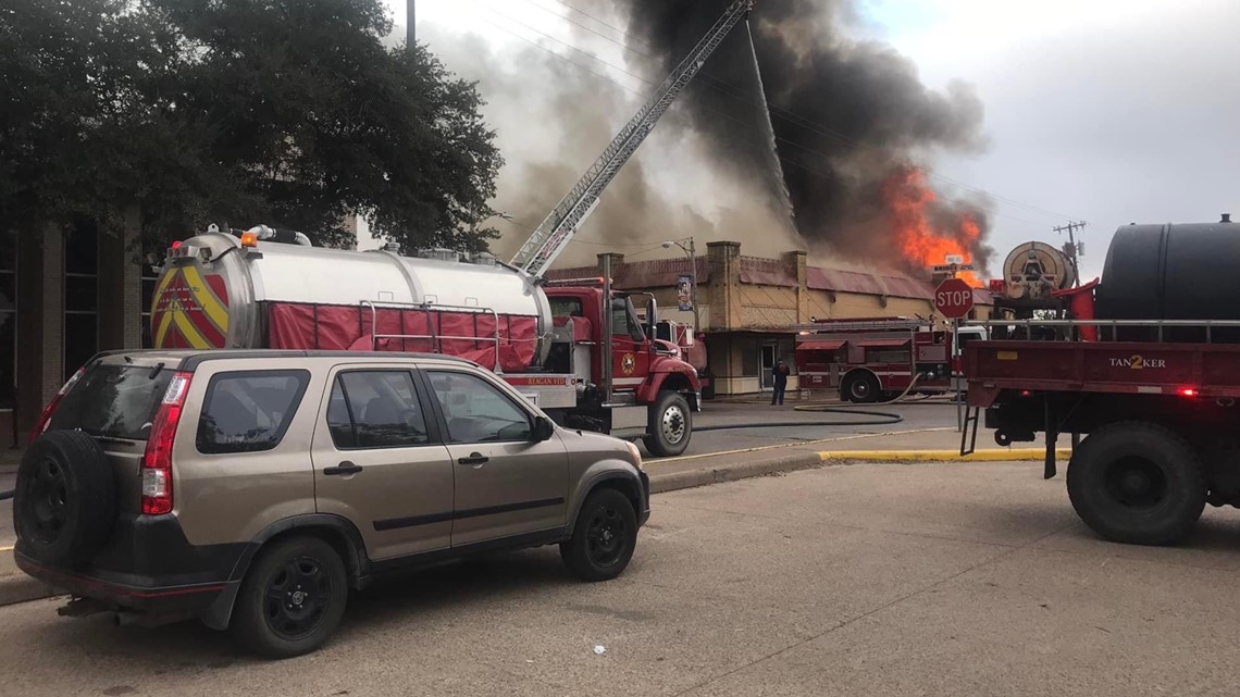 Downtown Marlin fire causes hazardous conditions, area shut down ...