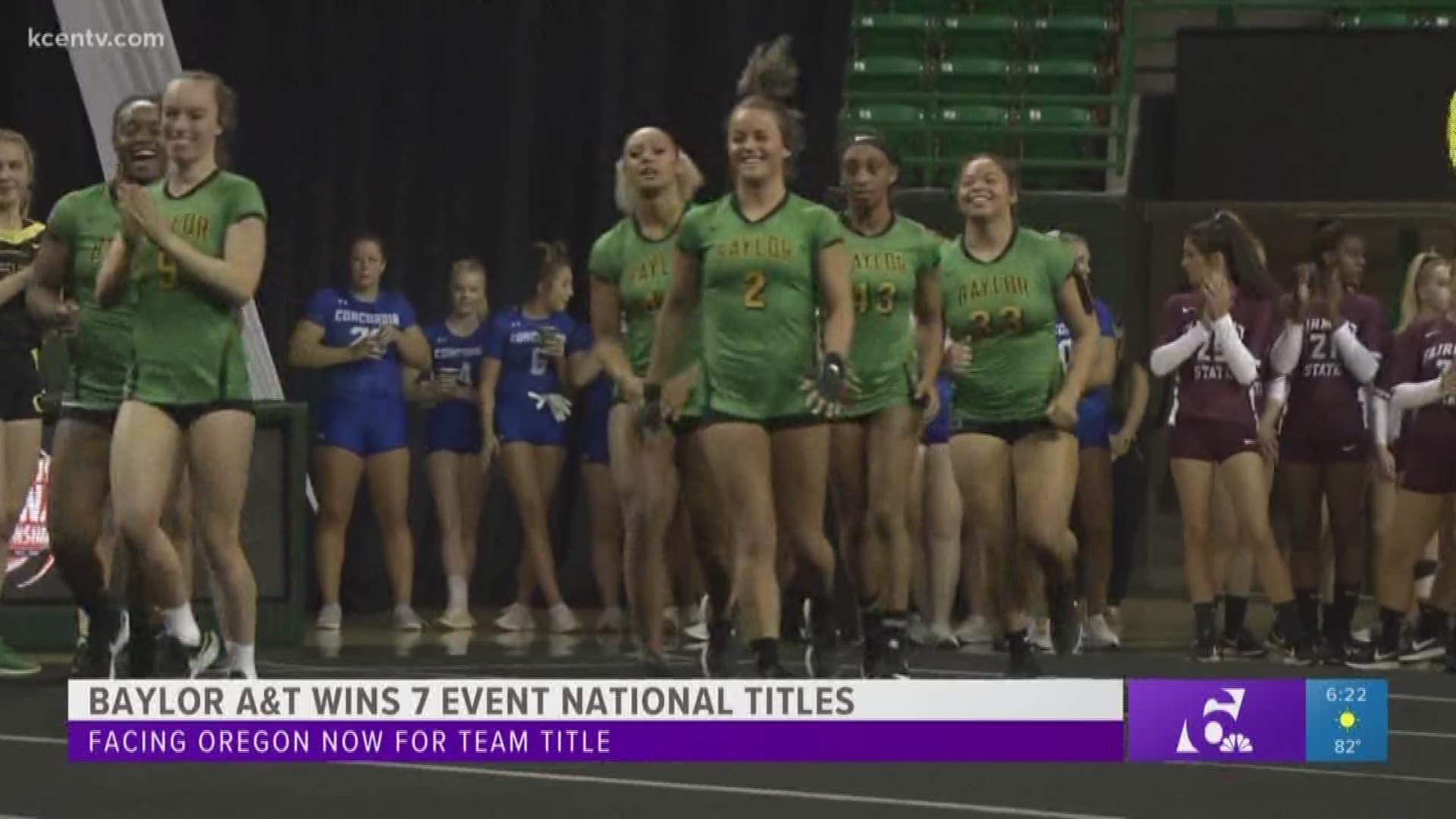 Baylor acrobatics and tumbling wins 7 event national titles | kcentv.com