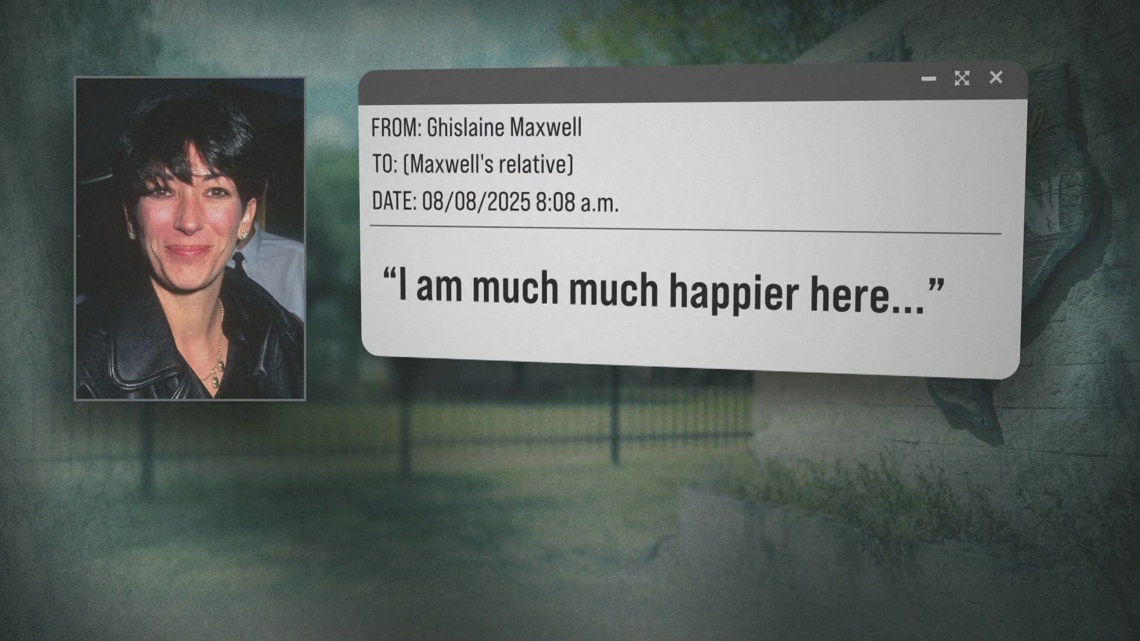 Newly released emails offer peek into Ghislane Maxwell's life in prison ...
