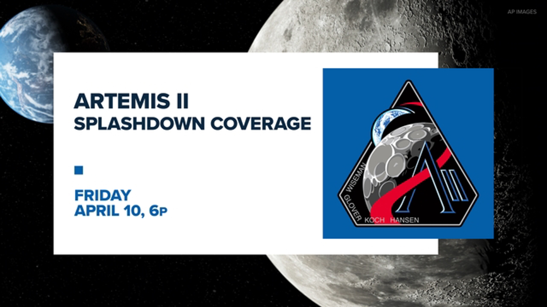 Historic Artemis II splashdown set for tonight | Here's how to watch ...