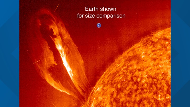 How massive 'hole' on Sun will impact the U.S. this week | kcentv.com