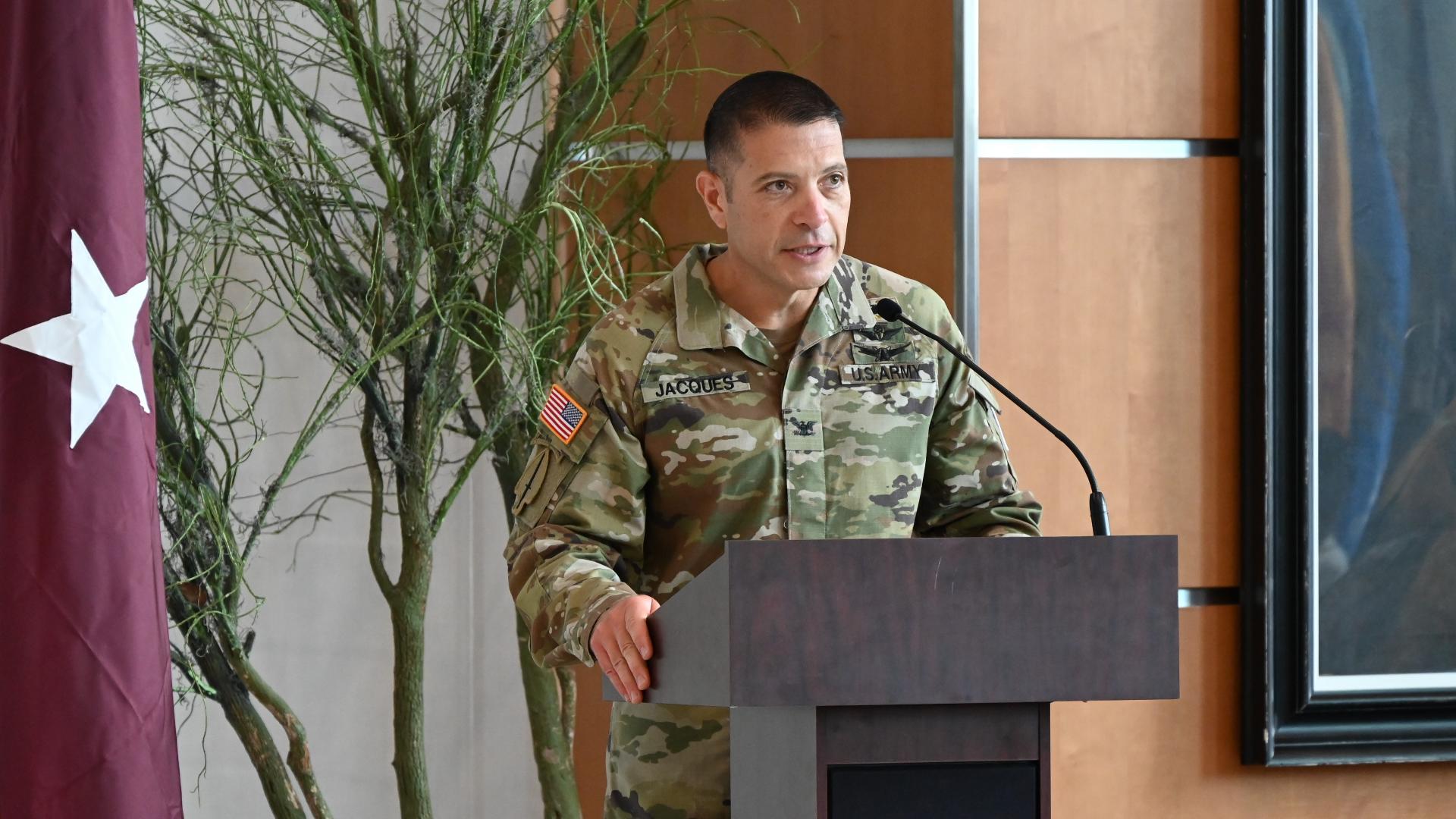 Col. Mark L. Jacques takes charge of Carl R. Darnall Army Medical ...