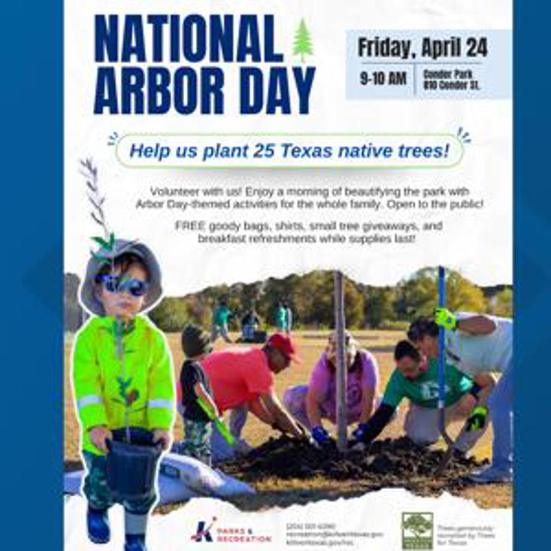 City of Killeen to plant 25 trees for Arbor Day | kcentv.com