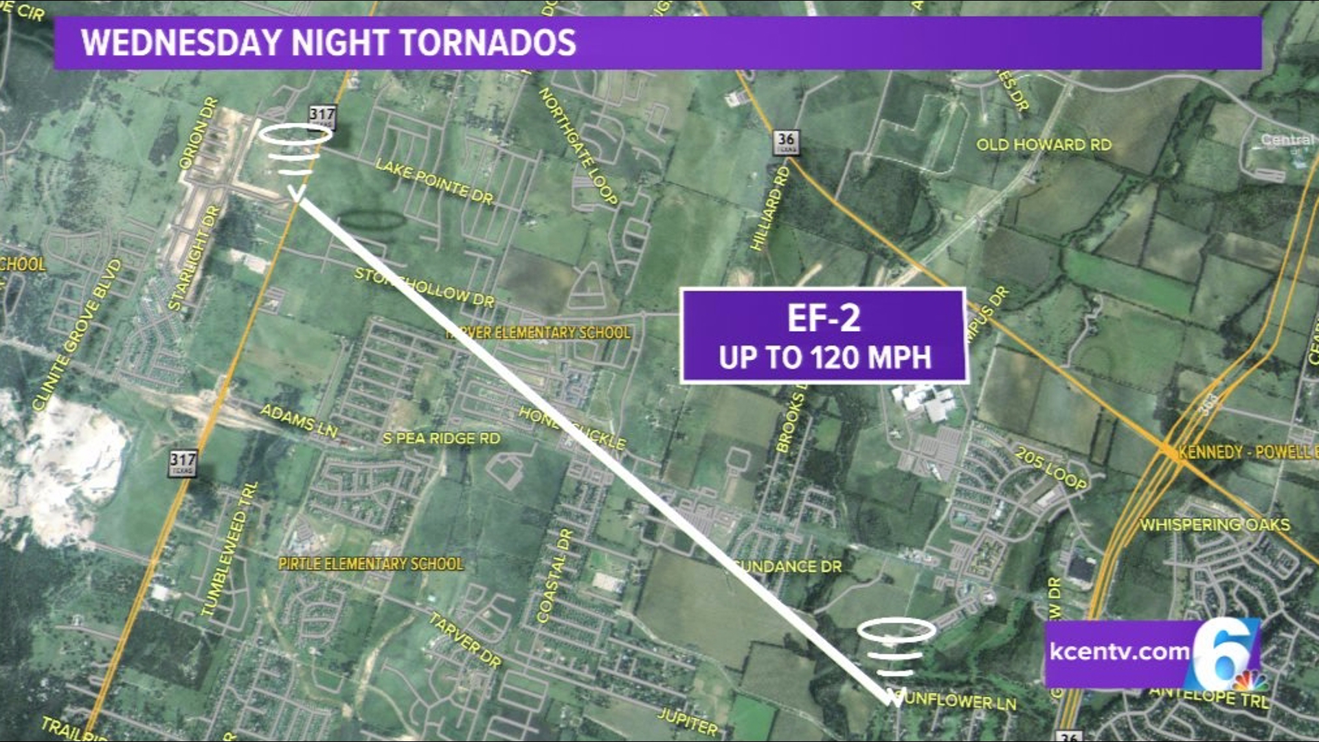 National Weather Service: Two tornadoes strike Temple, Texas area | kcentv.com