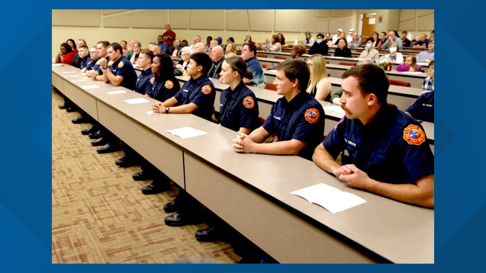 City of Waco welcomes the "most diverse" class of firefighters | kcentv.com