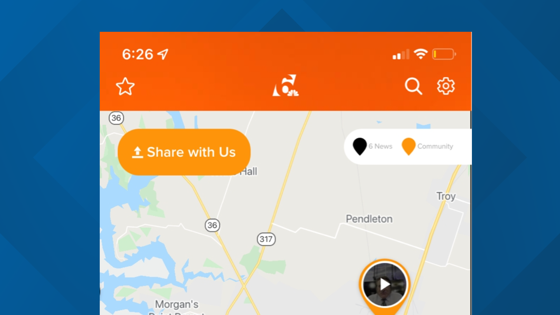 Report what you see with KCEN App's Near Me! | kcentv.com