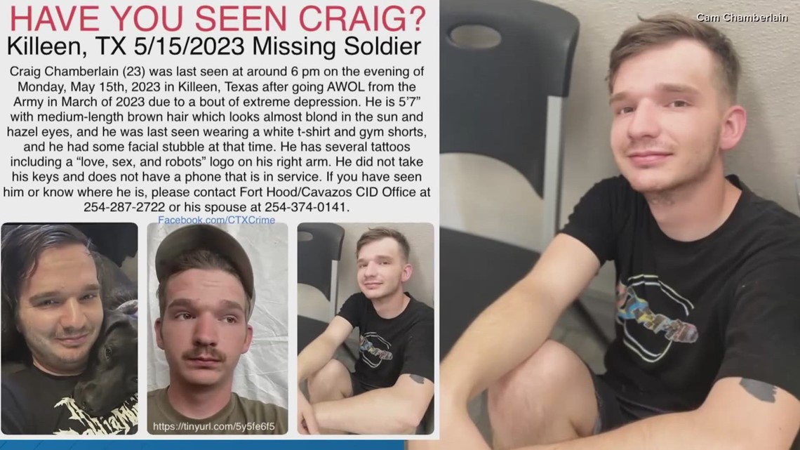 Fort Cavazos officials update status of missing soldier, reports wife has died | kcentv.com