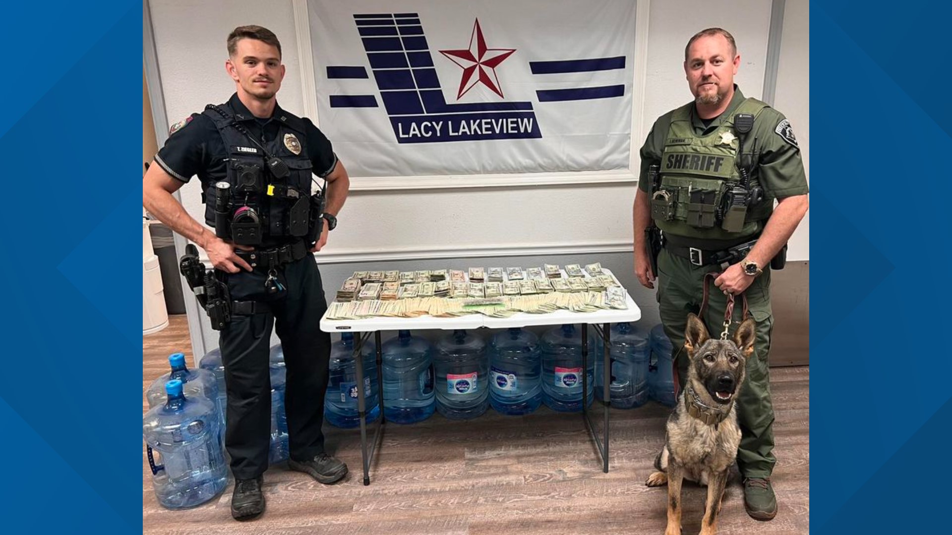 Waco, Texas News | Lacy Lakeview PD seizes large amount of cash ...