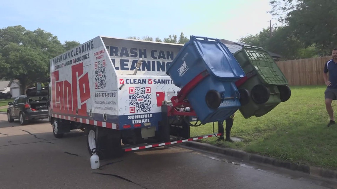 Couple launch eco-friendly garbage bin cleaning service | kcentv.com