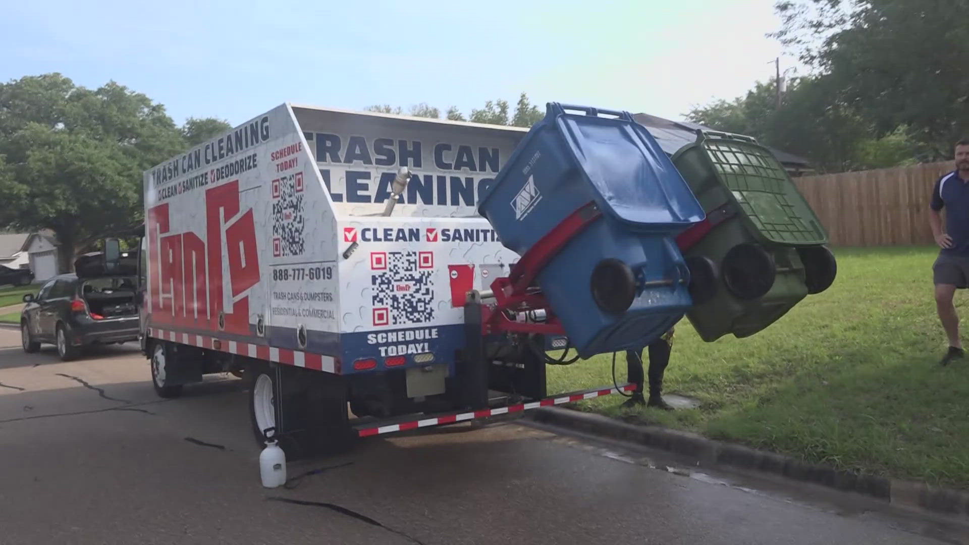 Couple launch eco-friendly garbage bin cleaning service | kcentv.com