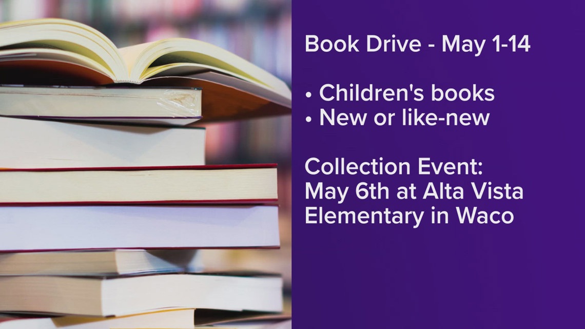 Here to Help: KCEN 6 News Inaugural Book Drive begins in May | kcentv.com