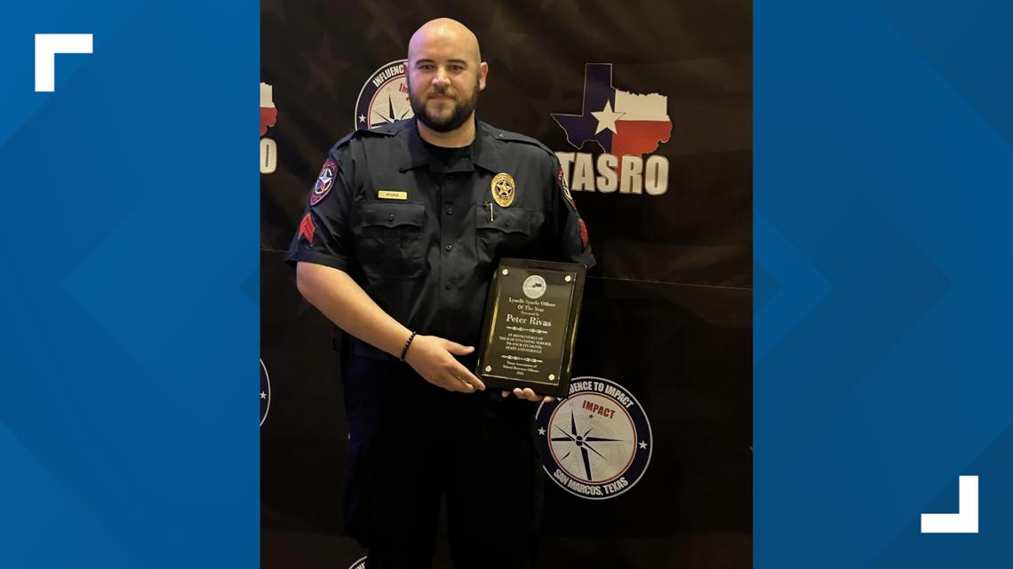 Lorena ISD's Sgt. Rivas awarded TASRO SRO of the Year | kcentv.com