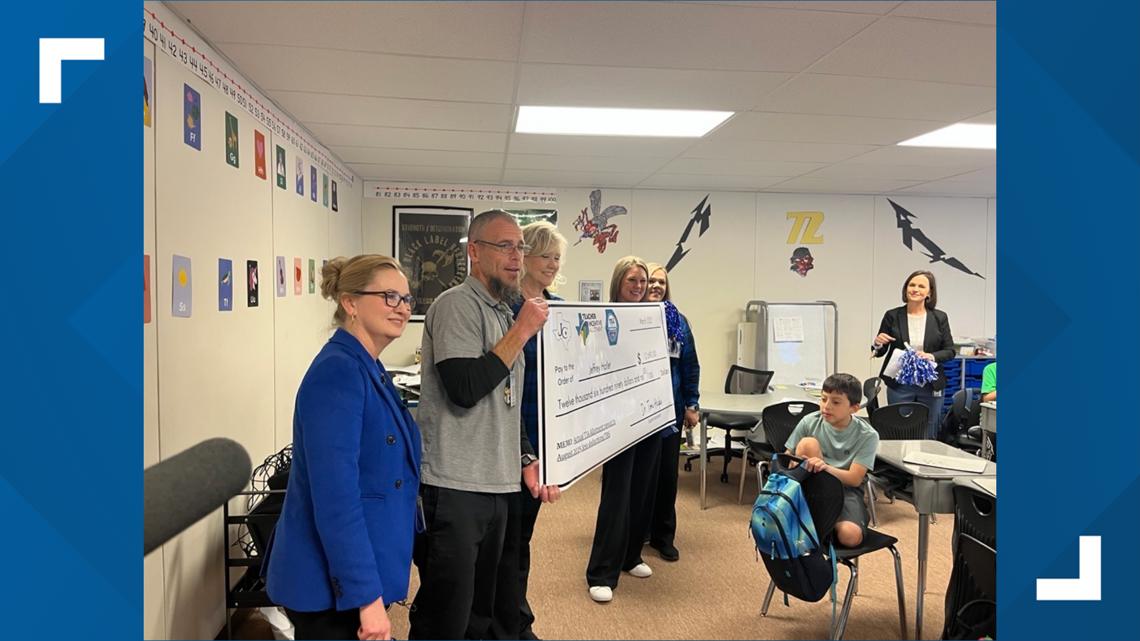 Jarrell, Texas ISD teachers surprised with Teacher Incentive Allotment ...